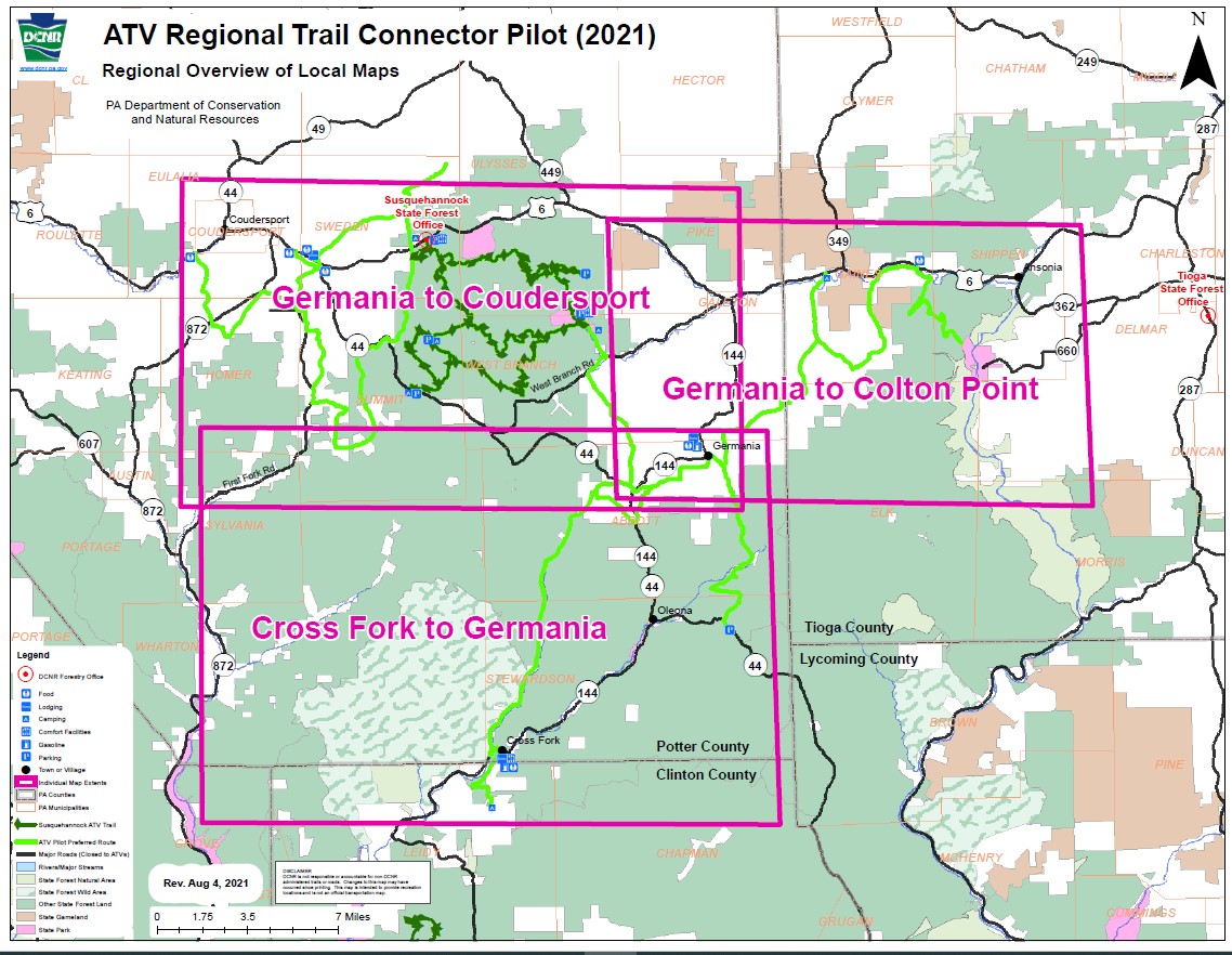 Pennsylvania launches ATV Regional Trail Connector Pilot Program – PAOHV